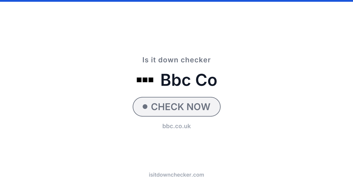 Is BBC iPlayer Down? Check Status Now | Is it down checker